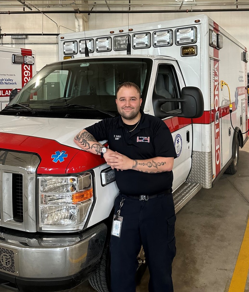 Associate Spotlight: EMT Tyler Hall - Cetronia Ambulance Corps